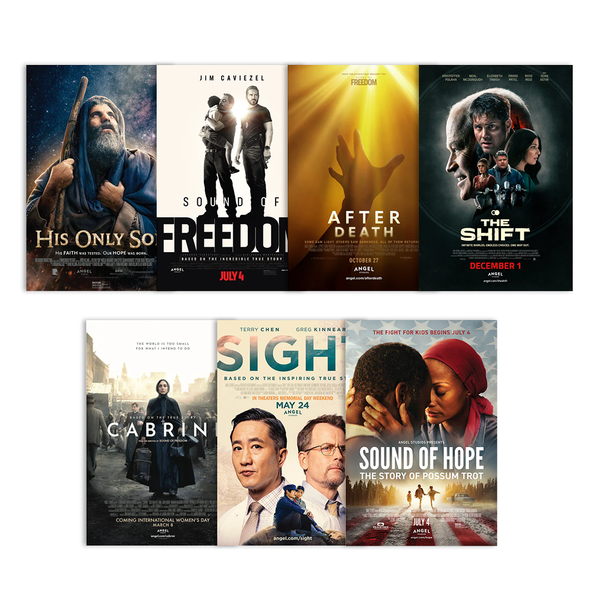 Angel Studios Theatrical Posters Bundle – Angel Studios Gift Factory