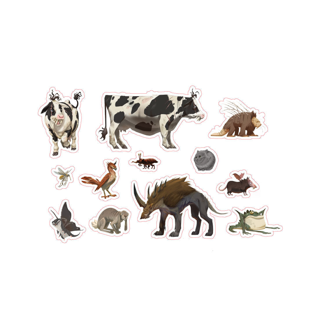 Creature Sticker Set – Angel Studios Gift Factory