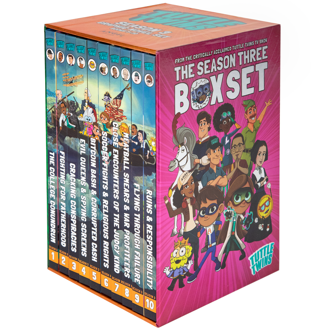 Season 3 Graphic Novel Hardcover Box Set – Angel Studios Gift Factory