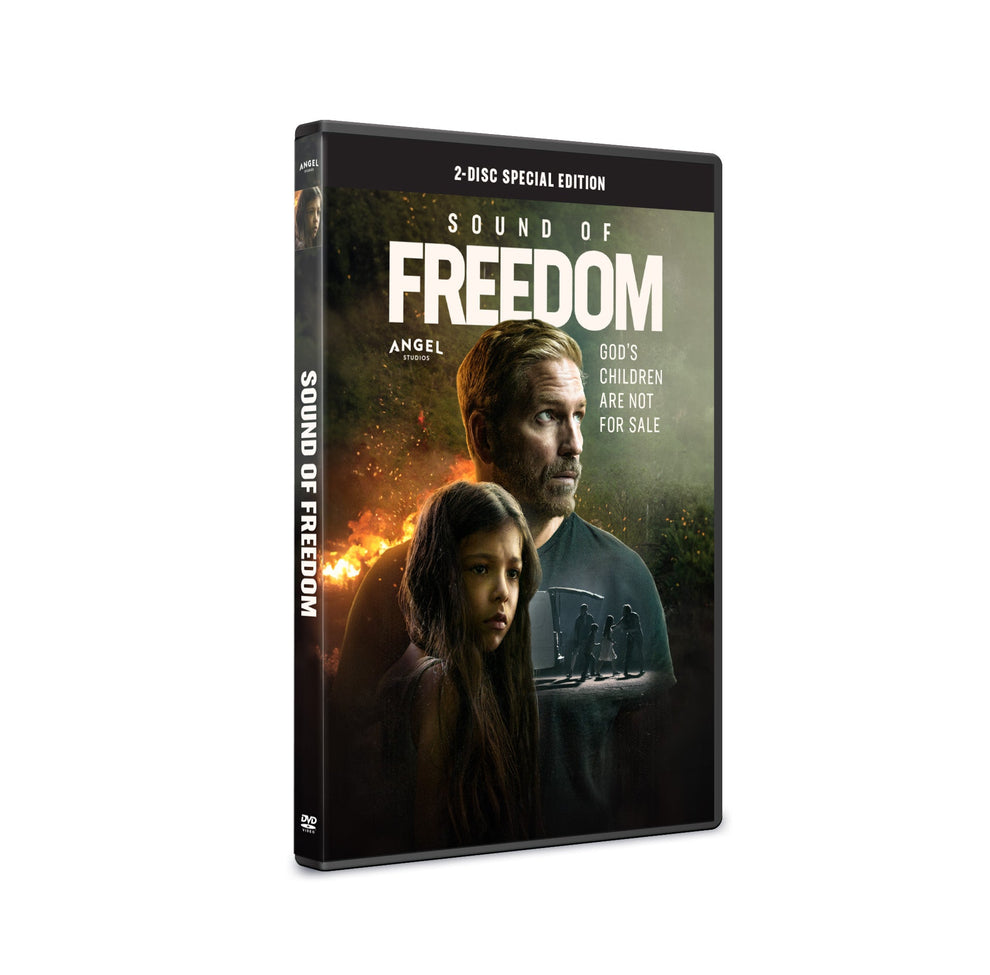 Sound of Freedom Special Edition DVD or 4K Ultra HD and Blu-ray – Angel ...