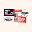 Sound of Freedom Sticker Set – Angel Studios Gift Factory